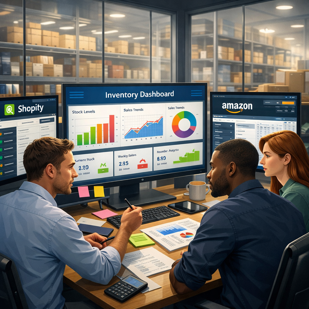 Shopify Inventory Management Software: Where Native Control Ends and Real Planning Begins